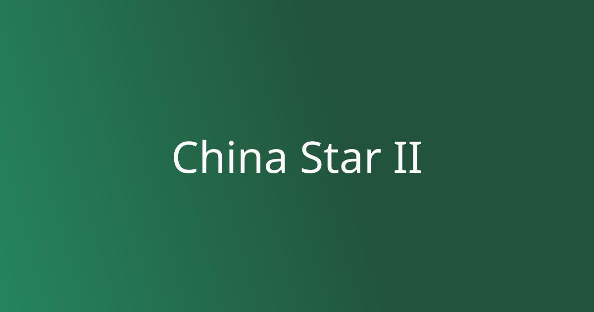 Order Authentic Chinese Online | China Star II - Pickup or Delivery ...